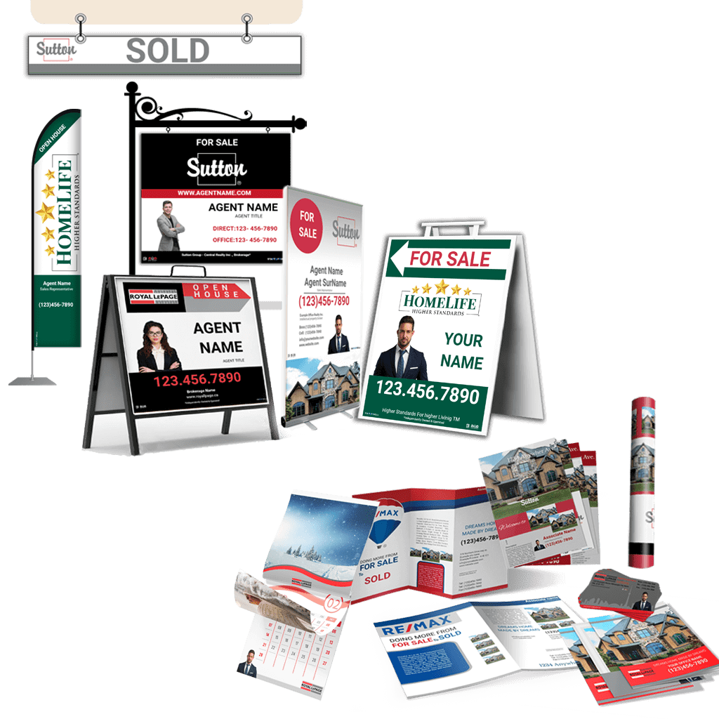 Real Estate Printing | Online Design Tools | Start2print.ca