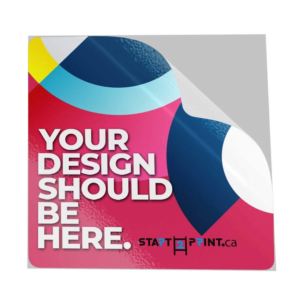 Square Cut Label | Product | Start2print.ca