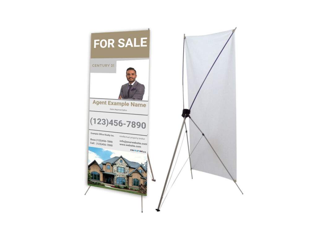 Century 21 X-Frame Banners | Size & Templates | Start2print