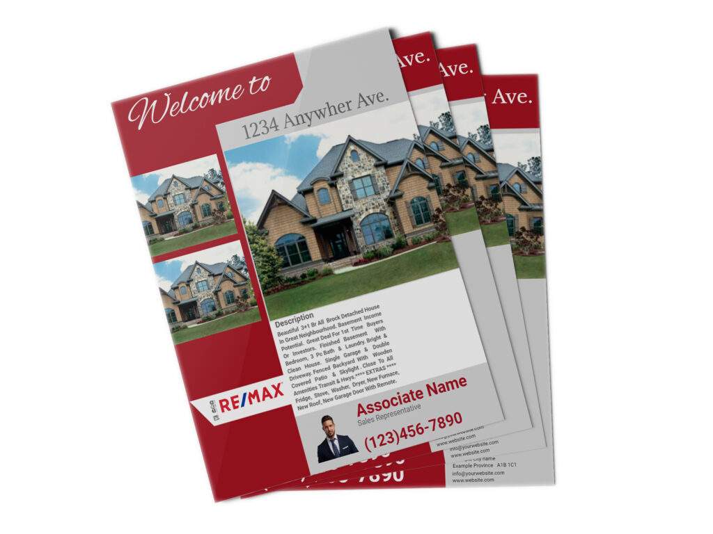 Remax Feature Sheets | Size & Templates | Start2print.ca