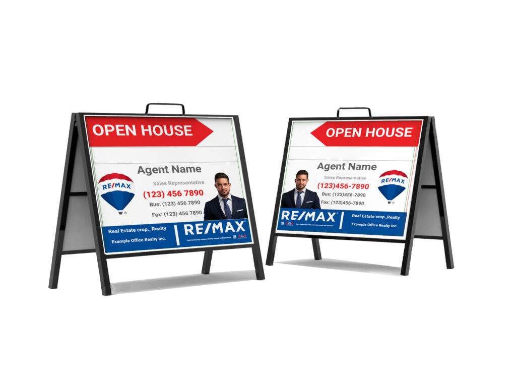 Remax Insert Signs | Size & Templates | Start2print.ca