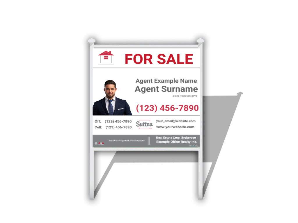 Sutton Commercial Signs | Size & Templates | Start2print.ca