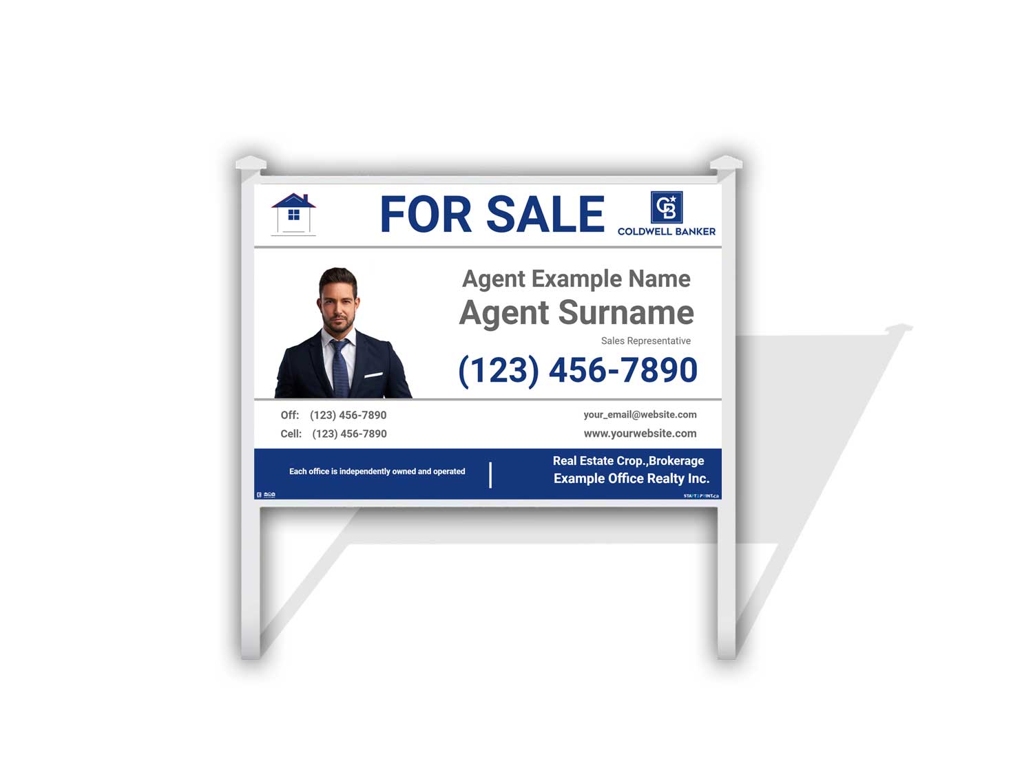 Coldwell Banker Commercial Signs | Size & Templates | Start2print