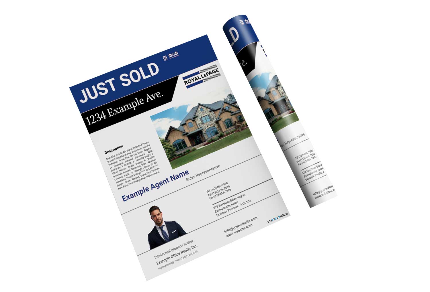 Coldwell Banker Flyers | Size & Templates | Start2print.ca