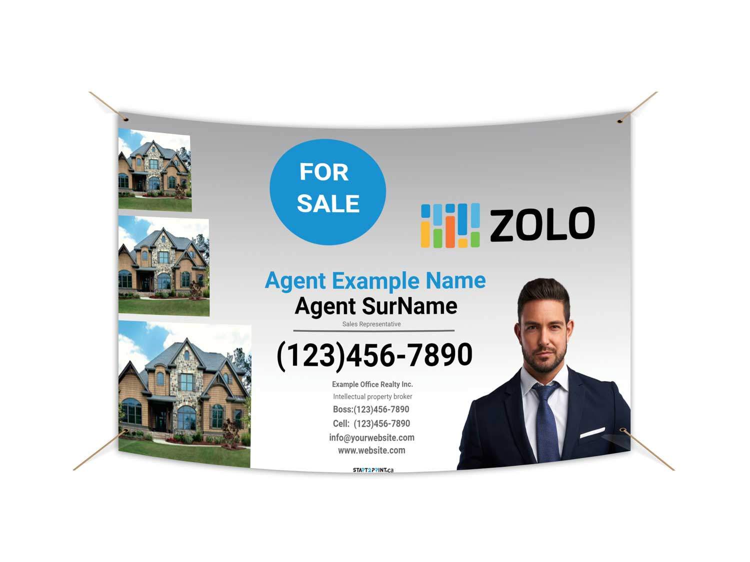 Zolo Vinyl Banners | Size & Templates | Start2print.ca