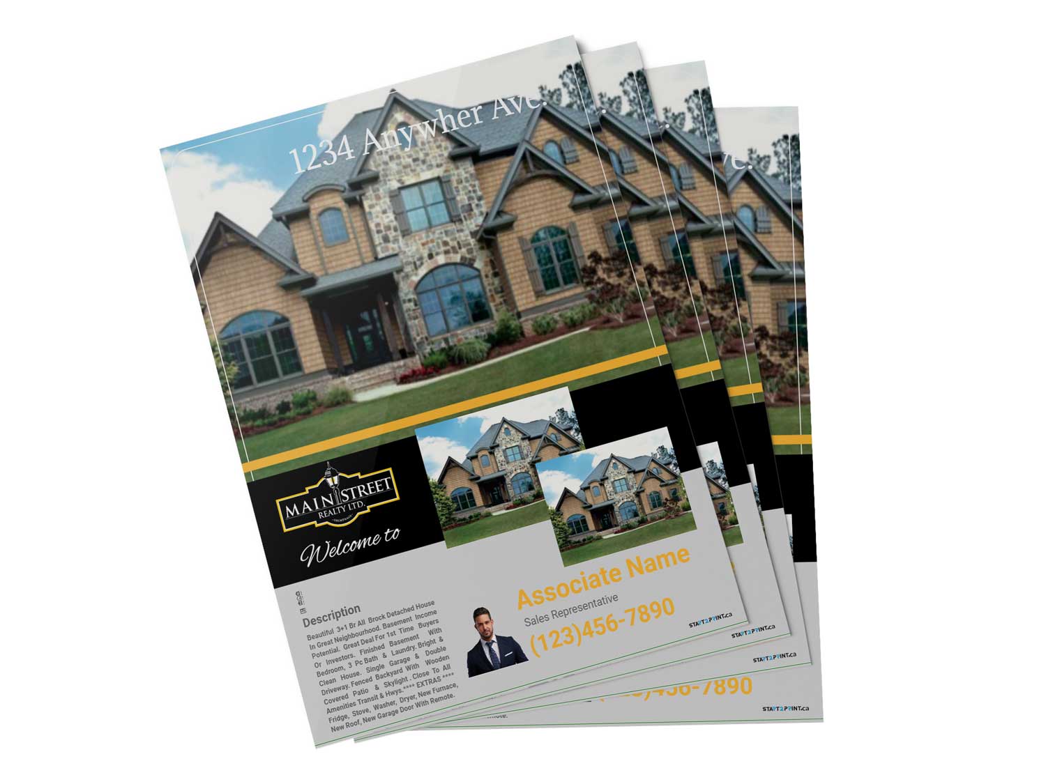 Main Street Feature Sheets | Size & Templates | Start2print.ca