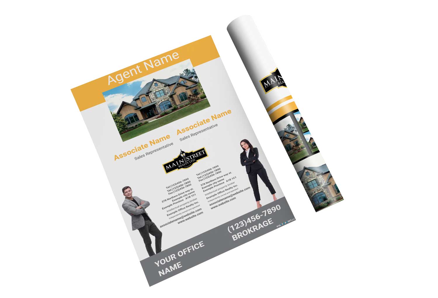 Main Street Flyers | Size & Templates | Start2print.ca