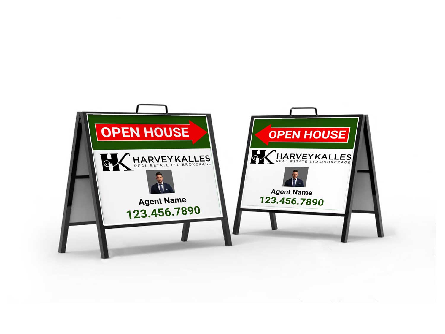 Harvey Kalles Insert Signs | Size & Templates | Start2print.ca