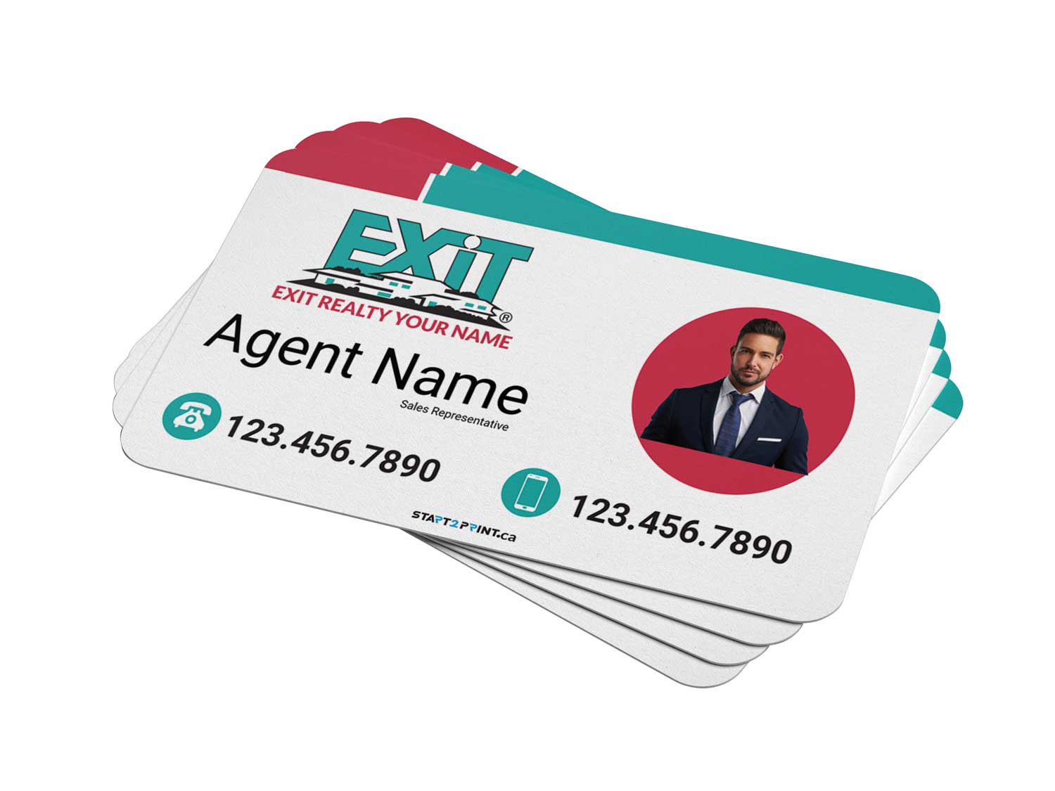 Exit Realty Business Cards | Size & Templates | Start2print.ca