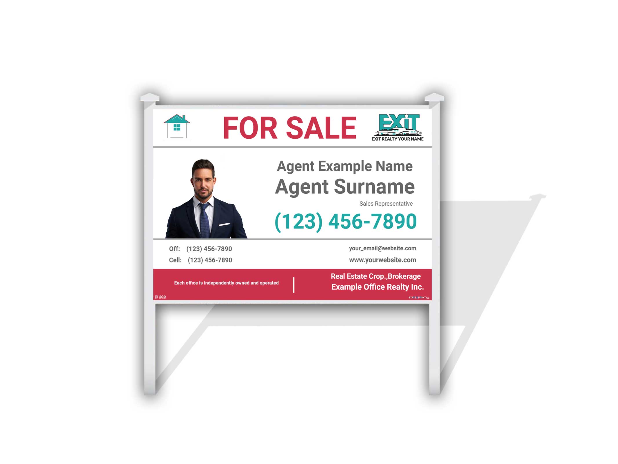 Exit Realty Commercial Signs | Size & Templates | Start2print.ca