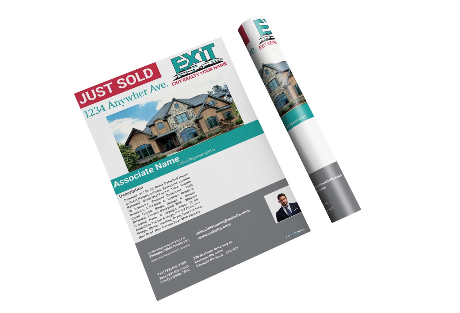 Exit Realty Flyers | Size & Templates | Start2print.ca